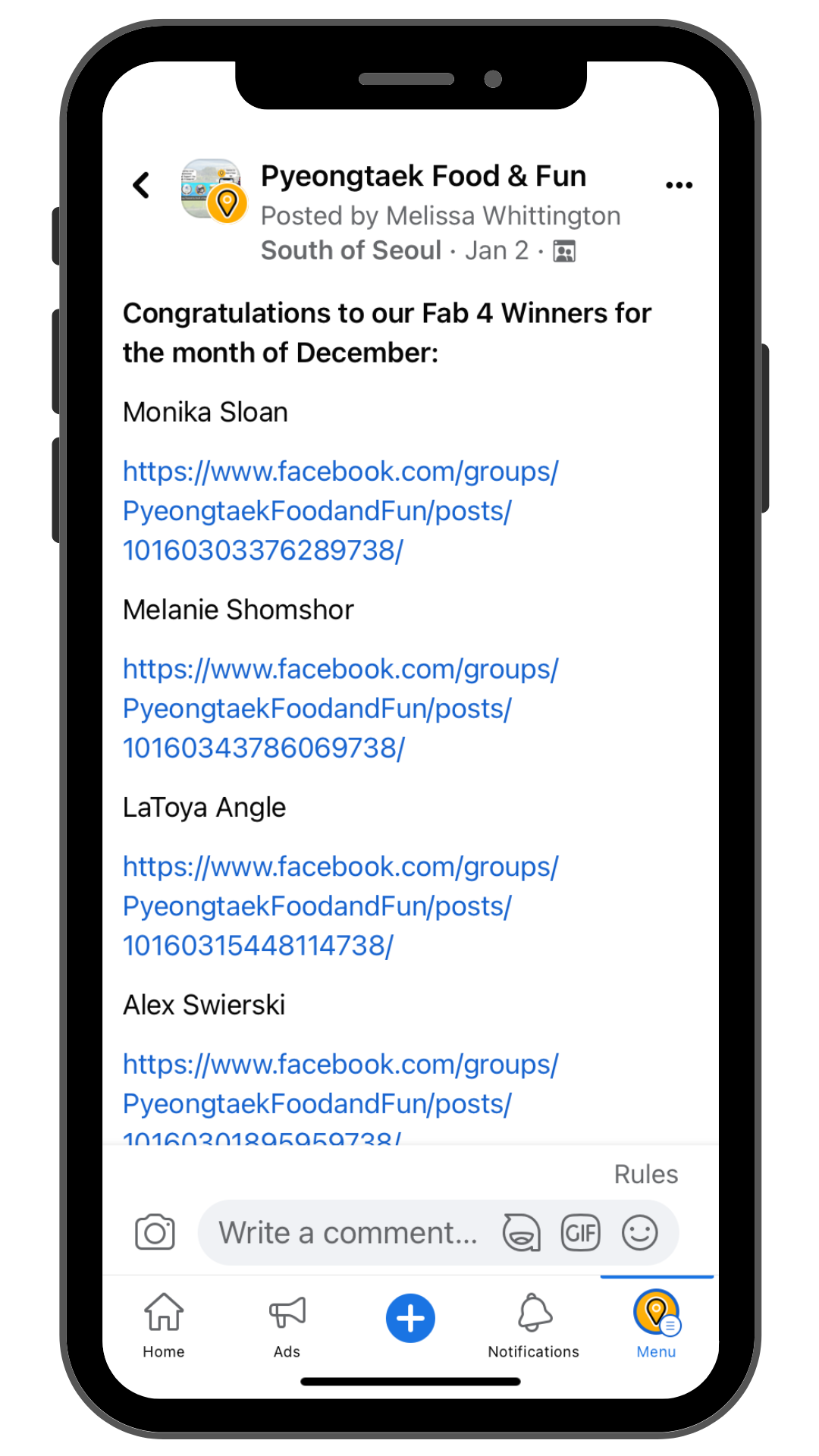 Fab4 Rewards Business Information